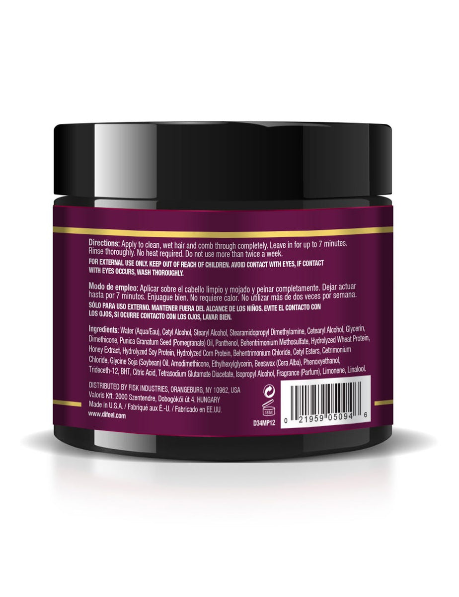 Difeel Pomegranate & Manuka Honey Hair Mask – K-Laba