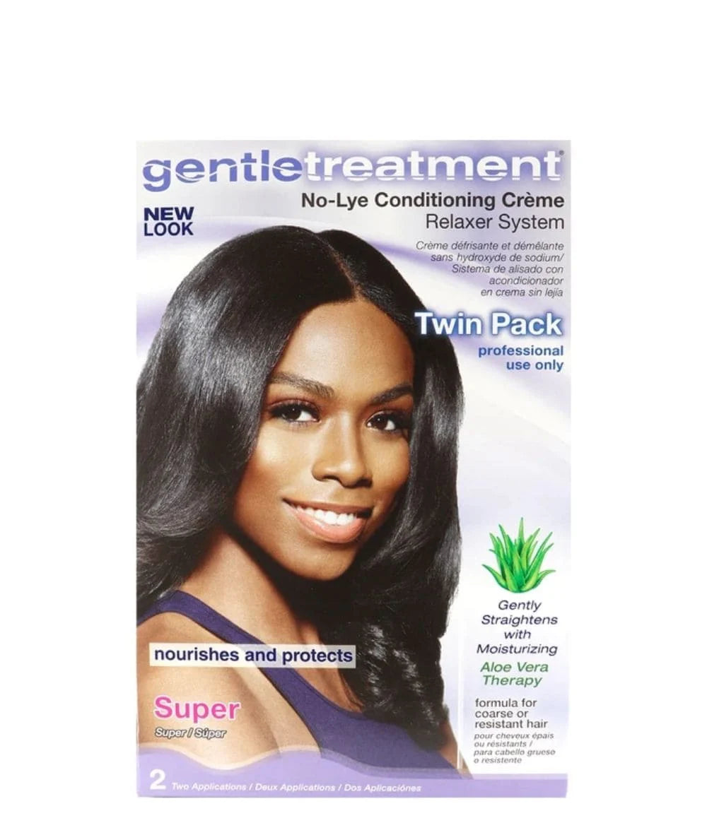 Gentle Treatment No-Lye Conditioning Creme Relaxer Kit - 2 Application ...