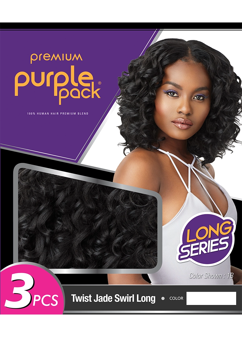 Outre PURPLE PACK 3PCS | TWIST JADE SWIRL LONG – K-Laba